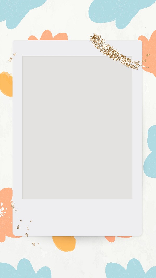 Instant camera frame vector flower | Premium Vector - rawpixel