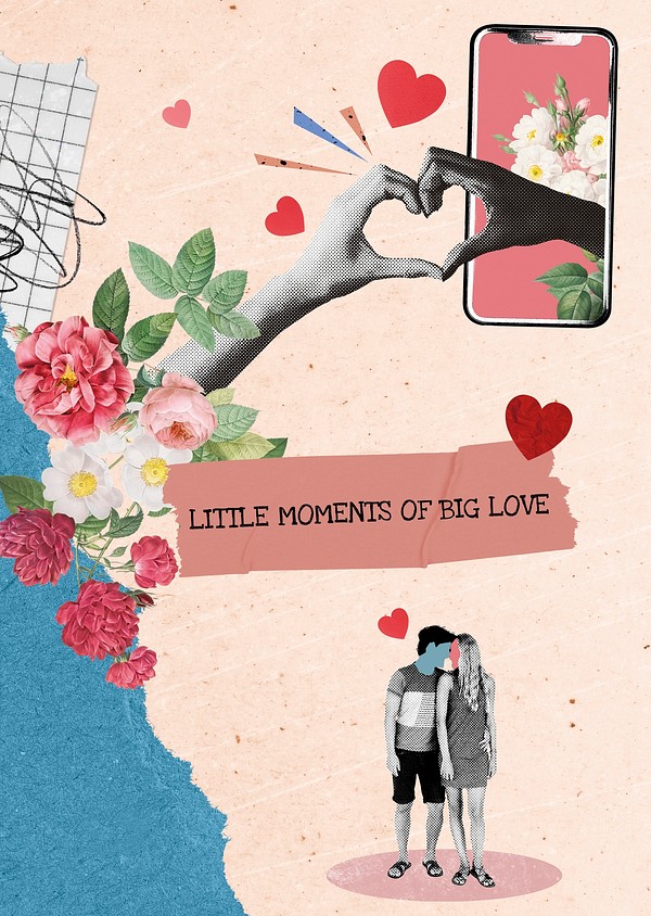 Online dating poster template, remix | Premium PSD Template - rawpixel