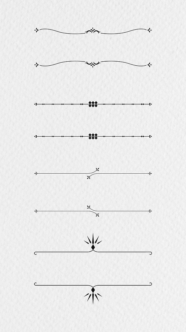 Vintage line frame collection | Premium PSD - rawpixel