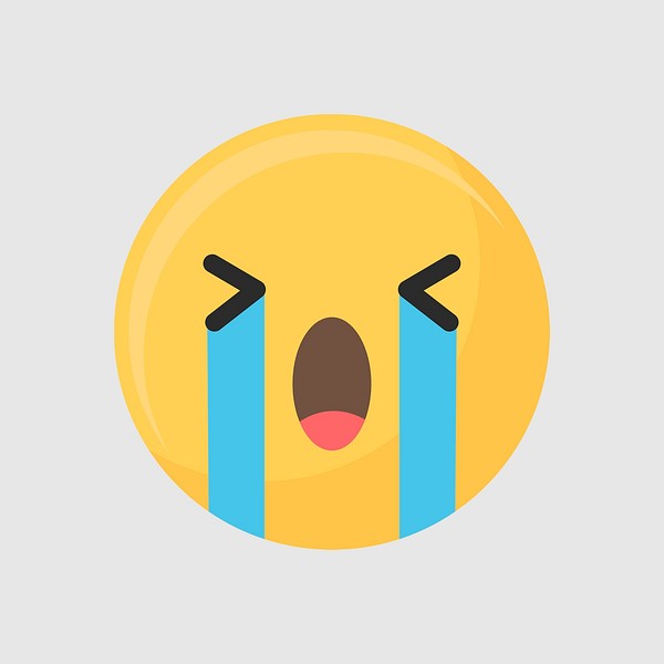 Crying face emoticon symbol vector | Premium PSD - rawpixel