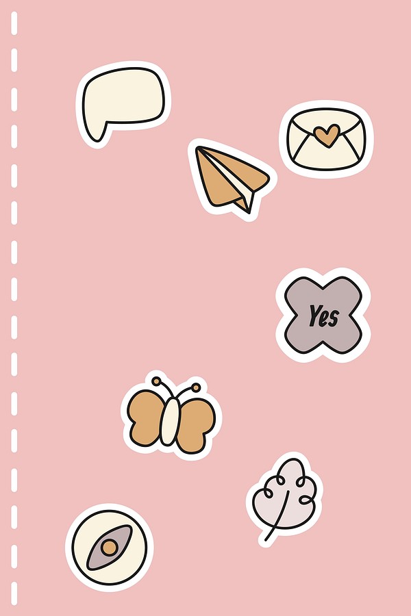 Cute Planner Sticker Vector Collection | Free Vector - Rawpixel