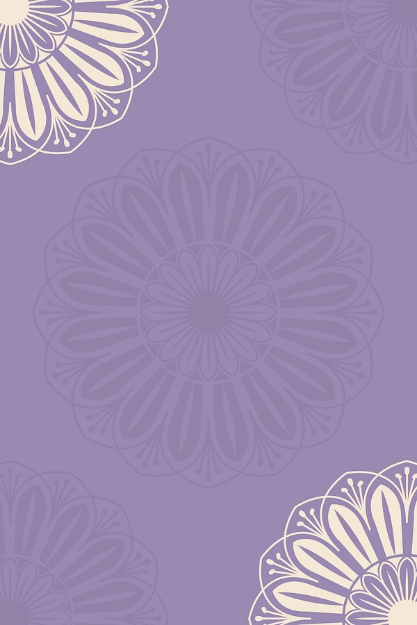 Purple Islamic floral background psd | Premium PSD - rawpixel