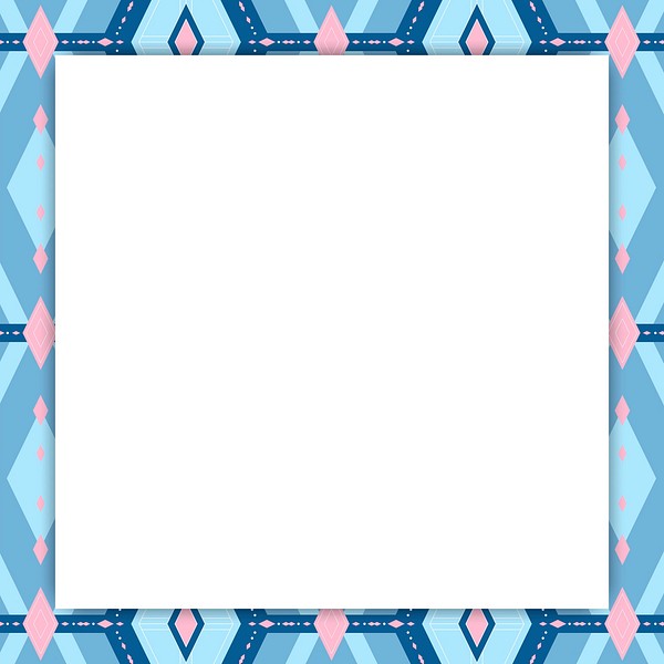 Bright blue geometric seamless patterned | Premium Vector - rawpixel