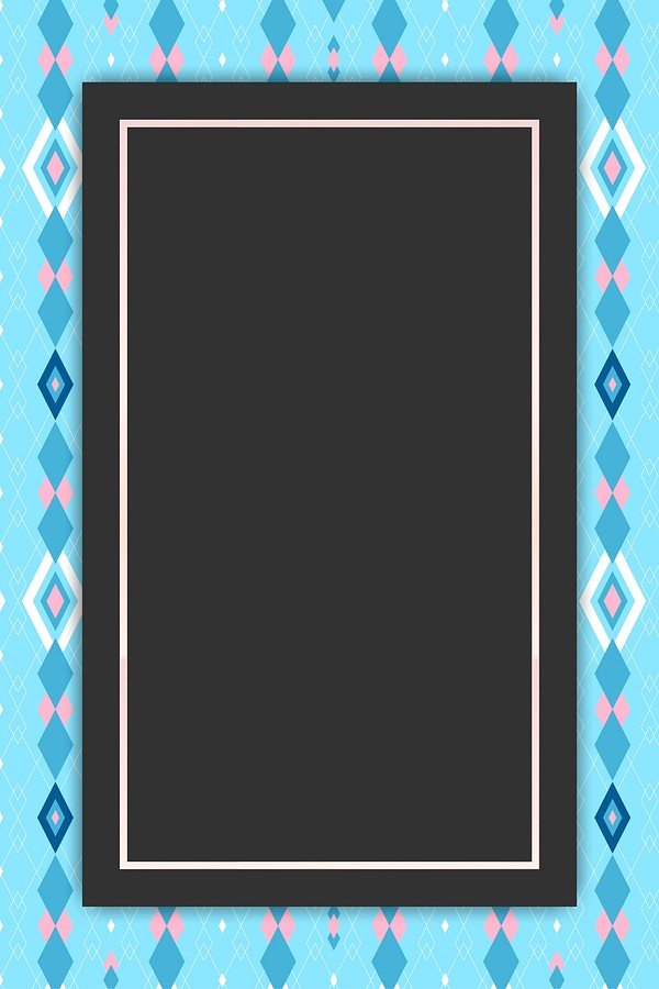 Bright blue geometric seamless patterned | Premium Vector - rawpixel