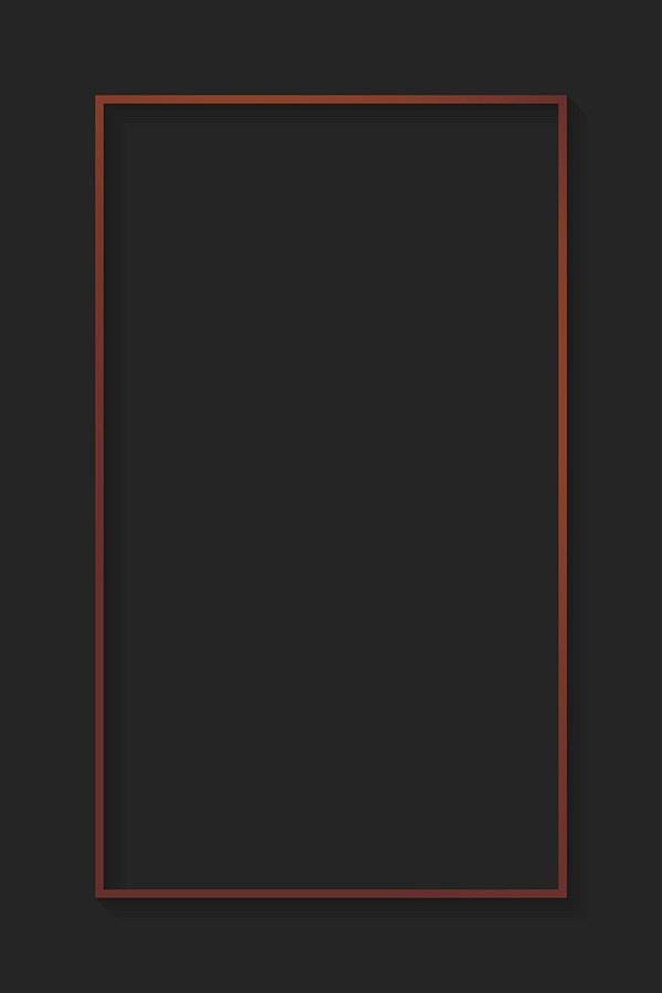 Rectangle bronze frame on gray | Free Vector - rawpixel