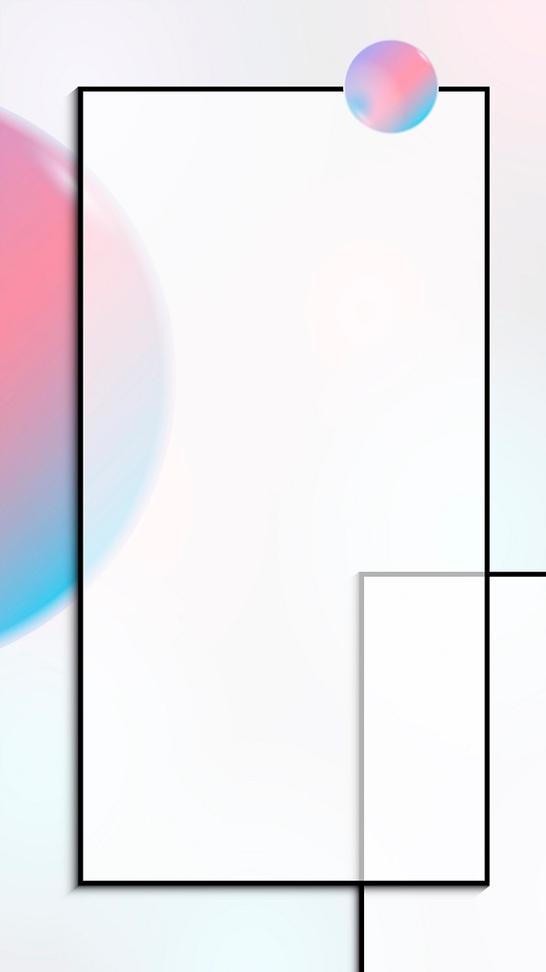 Pink and blue rectangle frame | Premium Vector - rawpixel