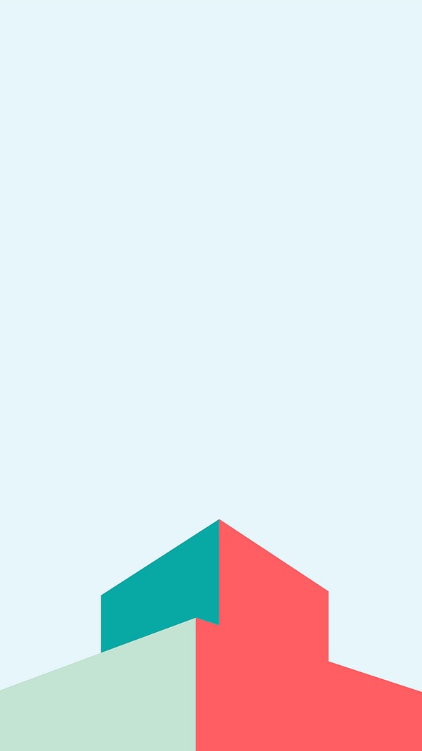 Minimal colorful building design vector | Premium Vector - rawpixel