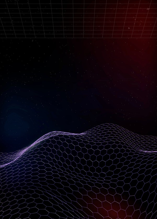 Purple 3D abstract wave pattern | Premium Vector - rawpixel