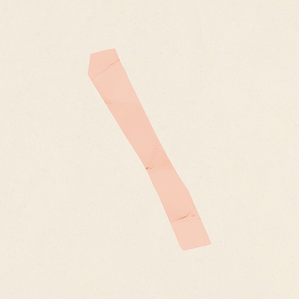 Slash paper cut symbol psd | Premium PSD - rawpixel