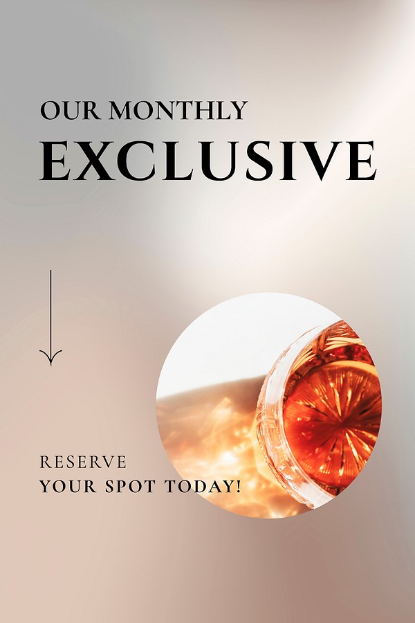 Lounge campaign poster template vector | Premium Vector Template - rawpixel