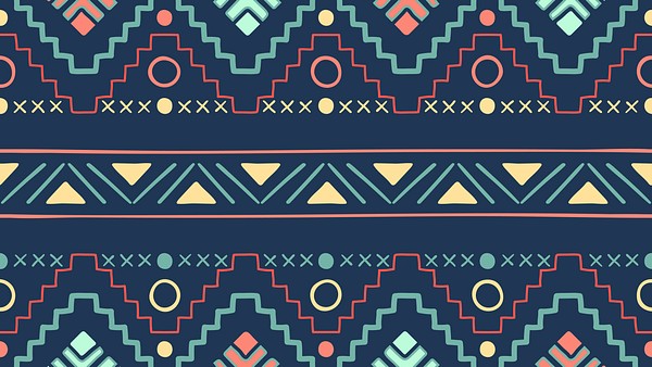 Pattern desktop wallpaper, aesthetic ethnic | Free Photo - rawpixel