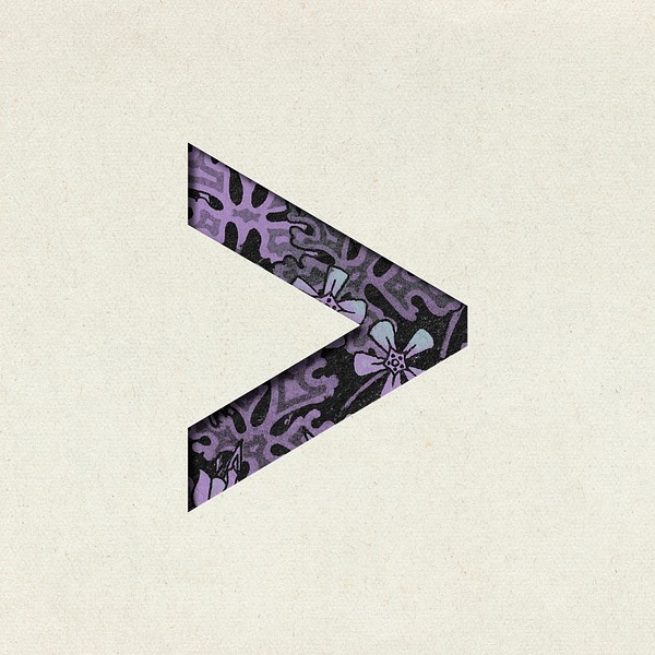 Greater than sign psd punctuation | Free PSD - rawpixel