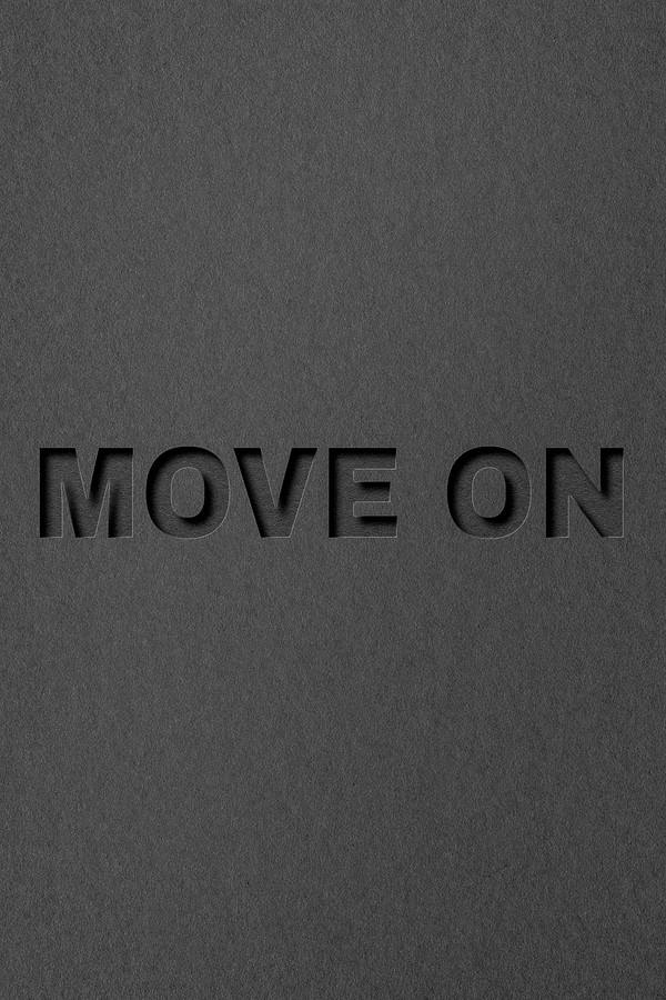 Move on paper cut lettering | Free Photo - rawpixel