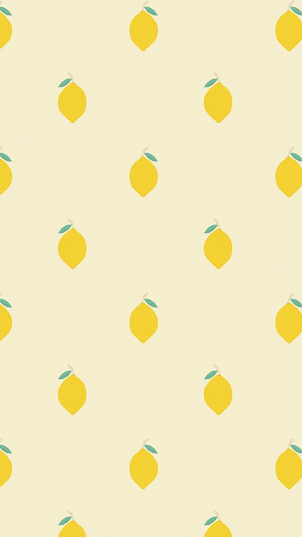 Vector seamless lemon pattern pastel | Premium Vector - rawpixel