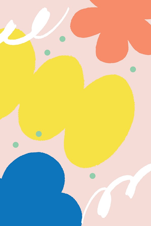 Colorful memphis border background, cute | Premium PSD - rawpixel