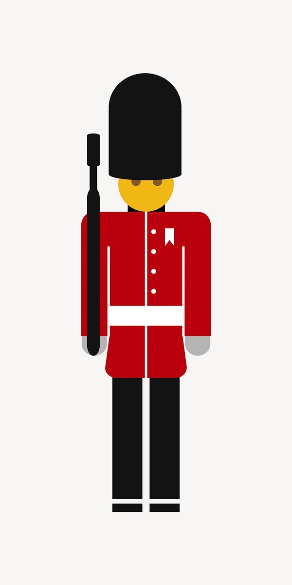 Royal guard clipart illustration vector | Free Vector Illustration ...