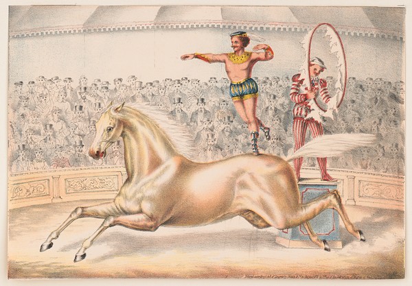 [Circus performer leaping ring fire] | Free Photo - rawpixel