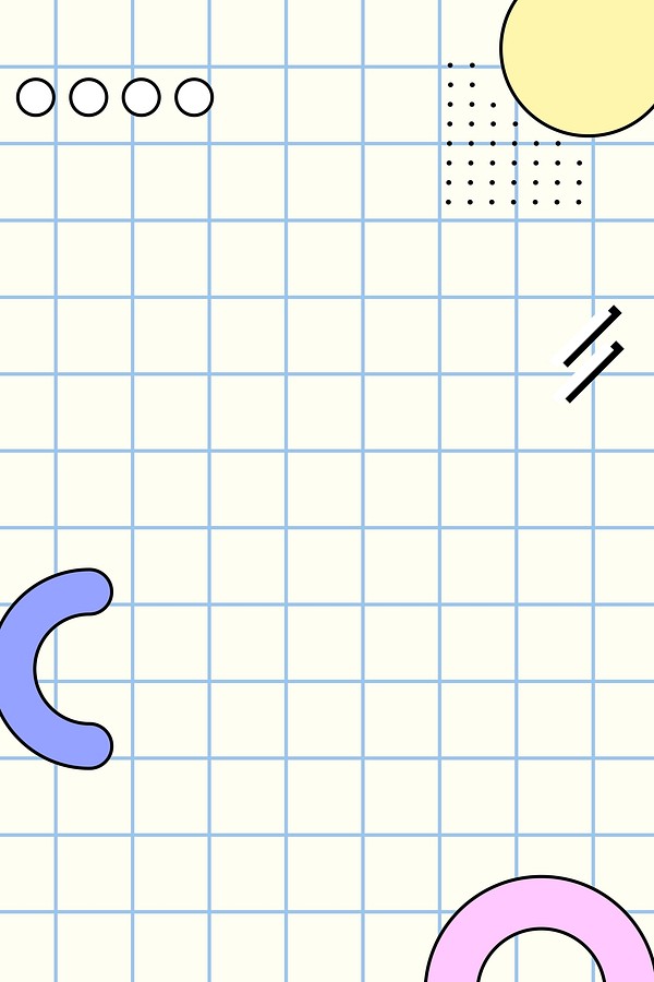 Funky grid border background, cute | Premium Photo - rawpixel