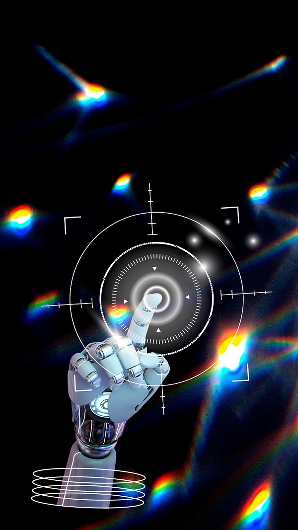 AI robot iPhone wallpaper, futuristic | Premium Photo - rawpixel