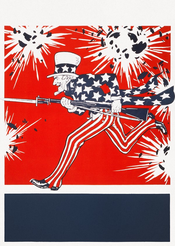 Uncle Sam illustration. Remixed rawpixel. | Premium Photo Illustration ...