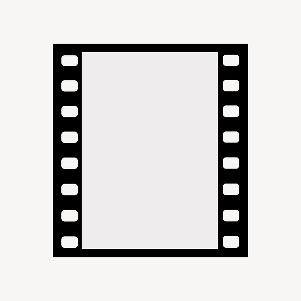 Film reel frame collage element | Premium Vector - rawpixel