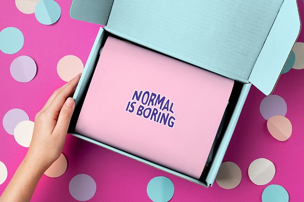 Aesthetic box mockup, product packaging | Premium PSD Mockup - rawpixel