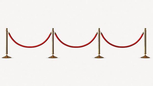 Gold barricade collage element psd | Premium PSD - rawpixel