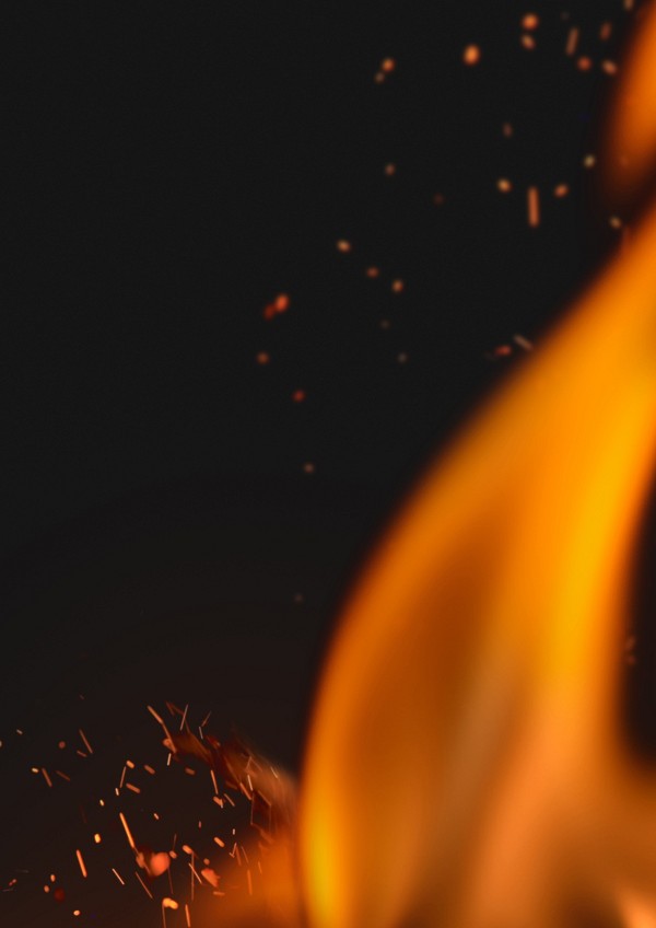 Aesthetic flame border background | Premium Photo - rawpixel