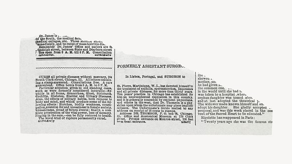 Ripped newspaper, vintage collage element | Premium PSD - rawpixel