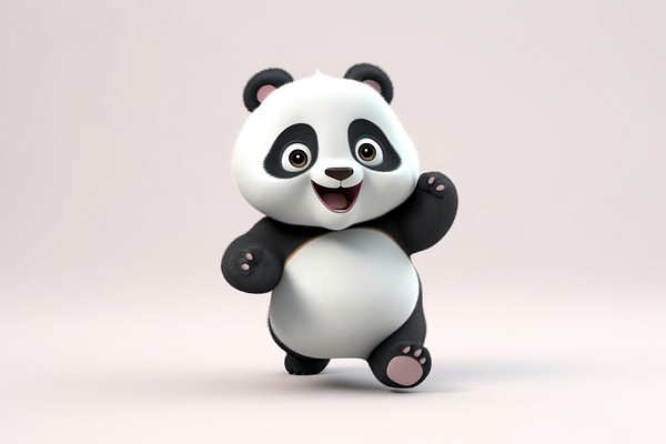 Cartoon plush panda cute | Premium Photo Illustration - rawpixel