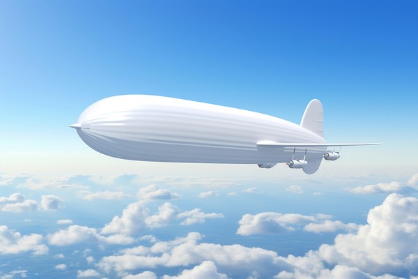 Aircraft airplane airship vehicle. AI | Free Photo - rawpixel