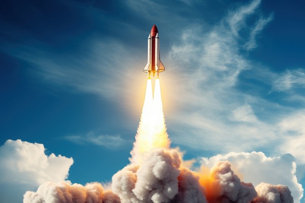 Rocket aircraft missile vehicle. AI | Free Photo - rawpixel