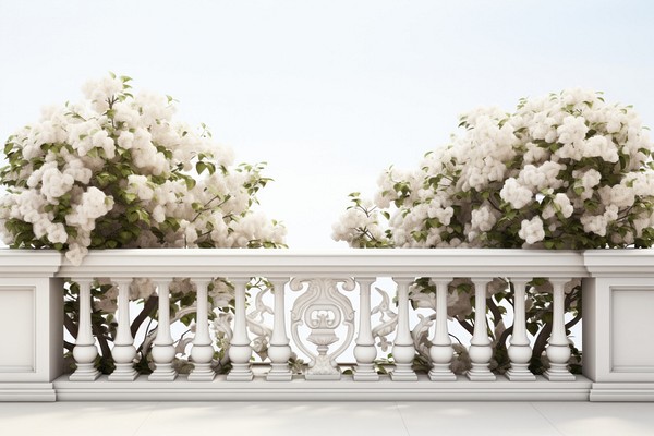 Balcony flower architecture building | Premium Photo Illustration ...