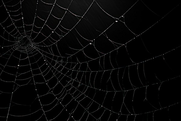 Spider webs backgrounds black complexity | Free Photo - rawpixel