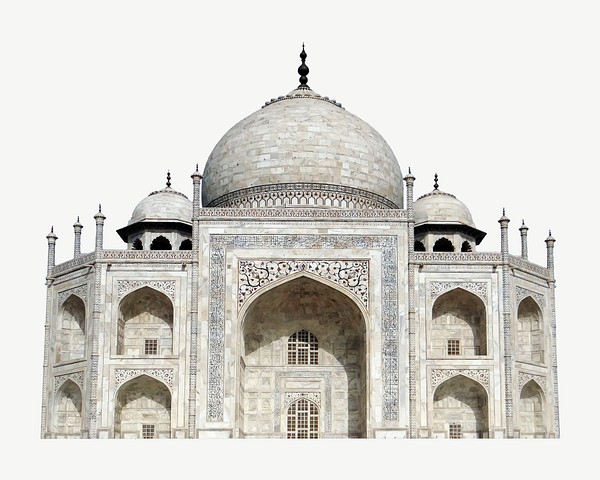 Taj Mahal famous landmark collage | Premium PSD - rawpixel