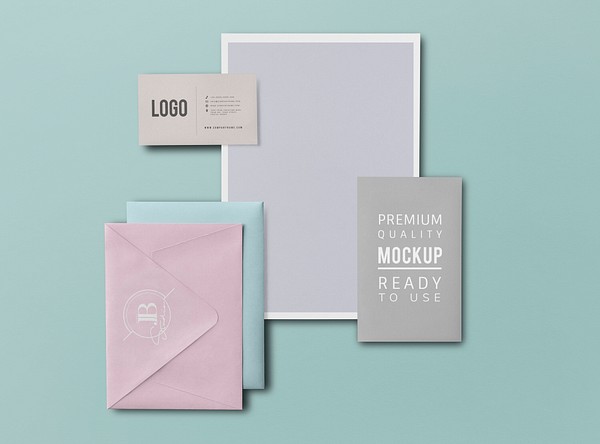 Set of printed material mockups | Premium PSD Mockup - rawpixel