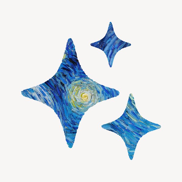 Van Gogh's Starry Night, famous | Premium Photo Illustration - rawpixel