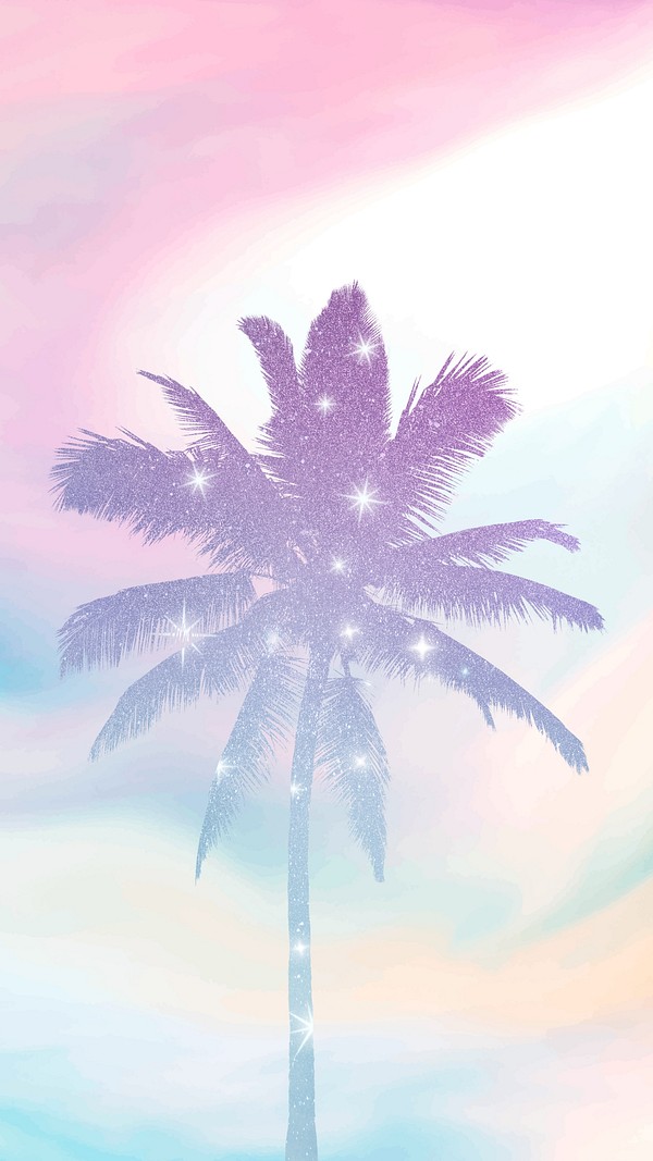 Aesthetic summer iPhone wallpaper, palm | Premium Photo - rawpixel