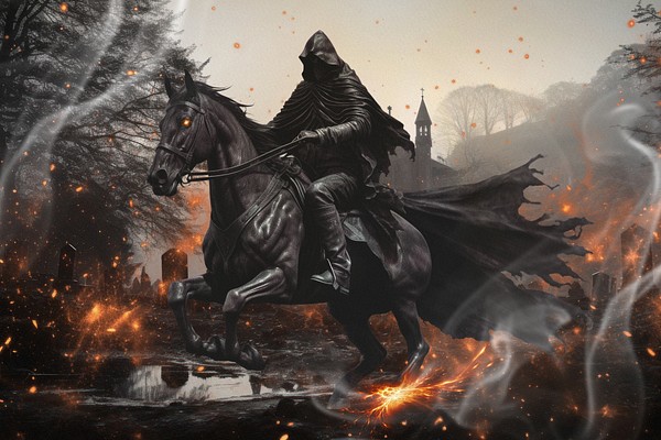 Wizard riding horse fantasy remix | Premium Photo Illustration - rawpixel