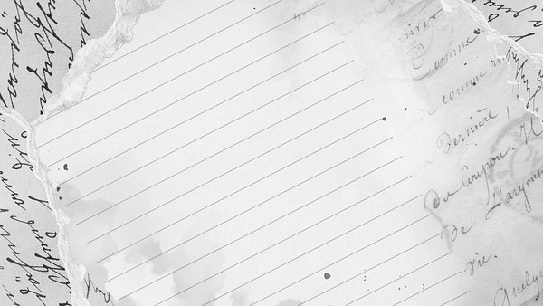 Vintage old letter Ephemera black | Premium Photo Illustration - rawpixel