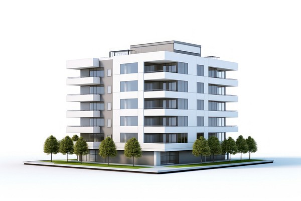 Building residential architecture city. AI | Premium Photo Illustration ...