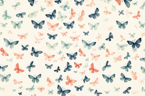 Butterfly pattern backgrounds wallpaper. AI | Free Photo Illustration - rawpixel