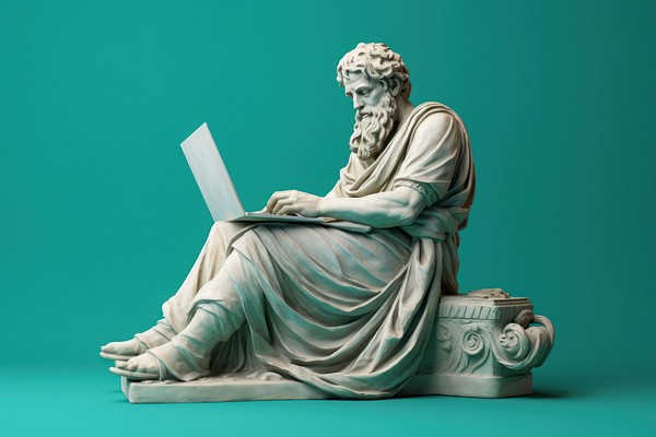 Computer mouse sculpture computer statue. | Free Photo - rawpixel