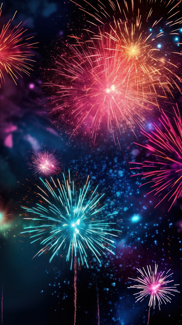 Fireworks background backgrounds outdoors night. | Premium Photo - rawpixel