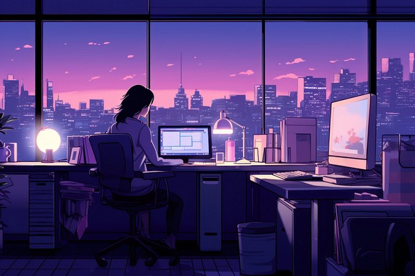 Computer working laptop office. | Premium Photo Illustration - rawpixel