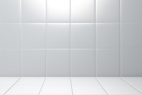 White tile backgrounds wall architecture. | Premium Photo Illustration ...