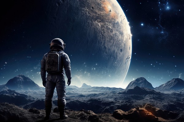 Landscape astronomy astronaut universe. | Free Photo - rawpixel