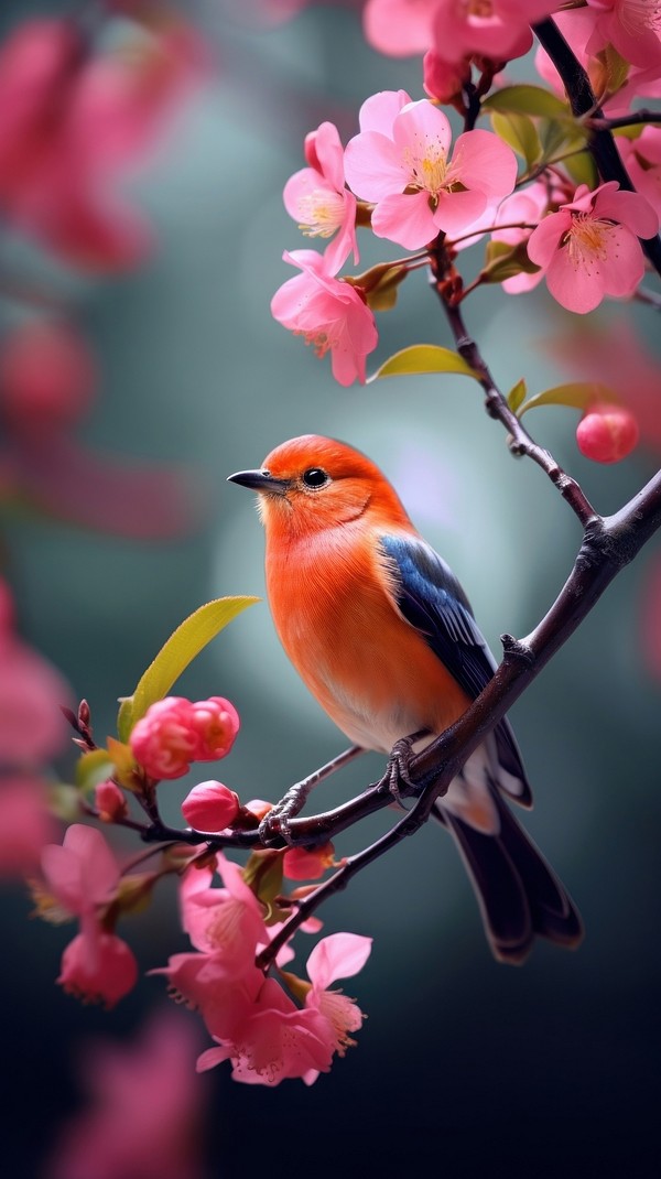Nature flower bird outdoors. | Premium Photo - rawpixel
