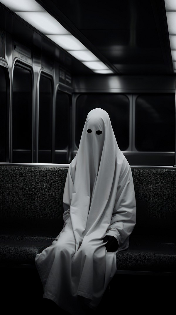 Ghost subway horror black white | Premium Photo - rawpixel