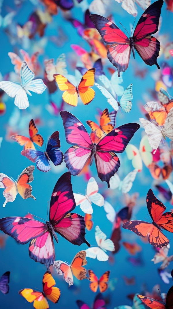 Butterflies backgrounds butterfly outdoors. AI | Free Photo - rawpixel
